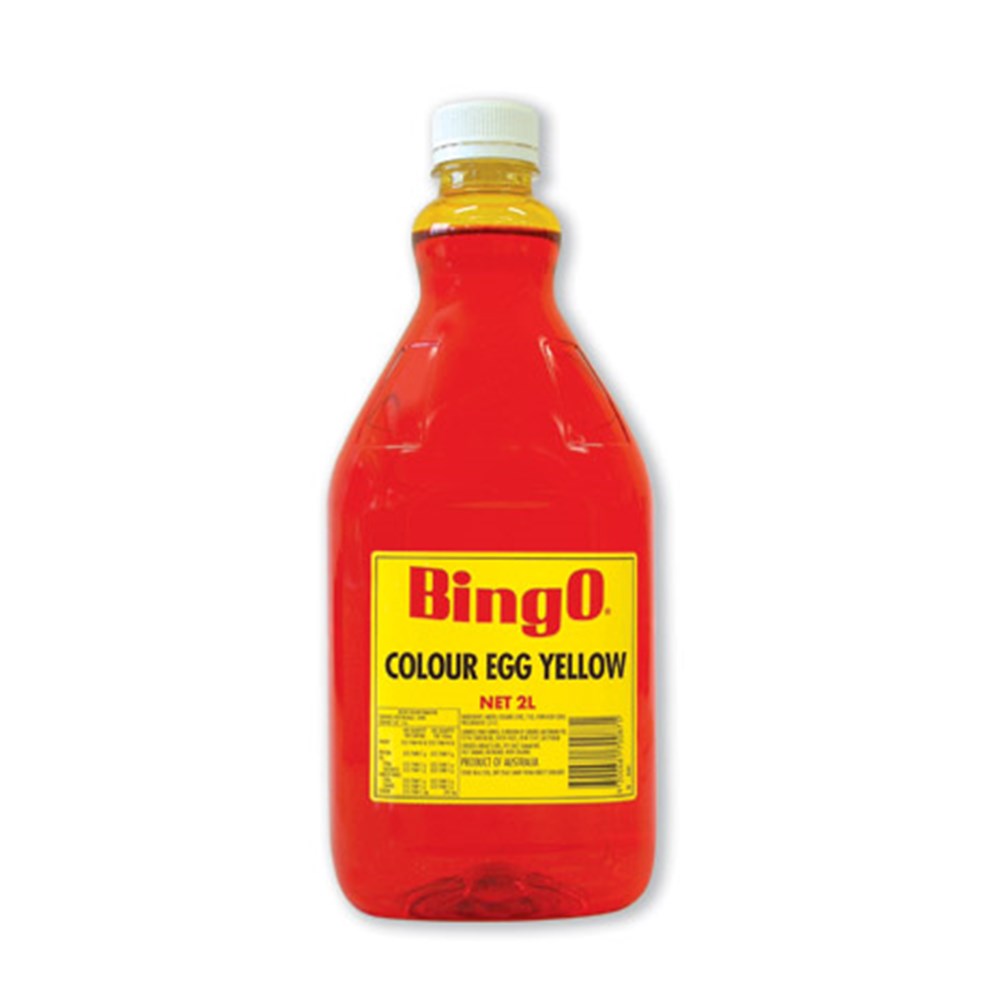 COLOUR EGG YELLOW 2LT(6) BINGO 2LT(6) BINGO - Superior Foods