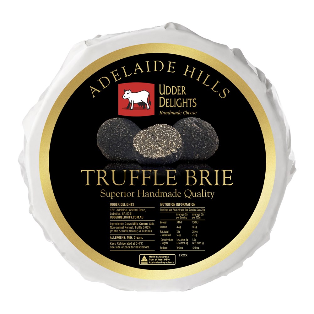CHEESE BRIE TRUFFLE (2 X 1KG) ADELAIDE HILLS - Superior Foods ...