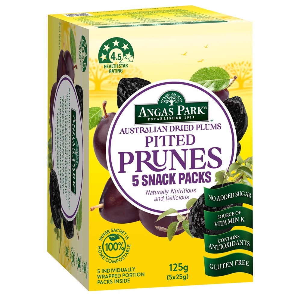 PRUNES PITTED (8 X 250GM) ANGUS PARK - Superior Foods - Superior Foods