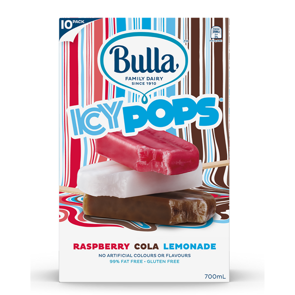 ICY POLES VARIETY PACK (5 X 10S) BULLA (5 X 10S) BULLA - Superior Foods