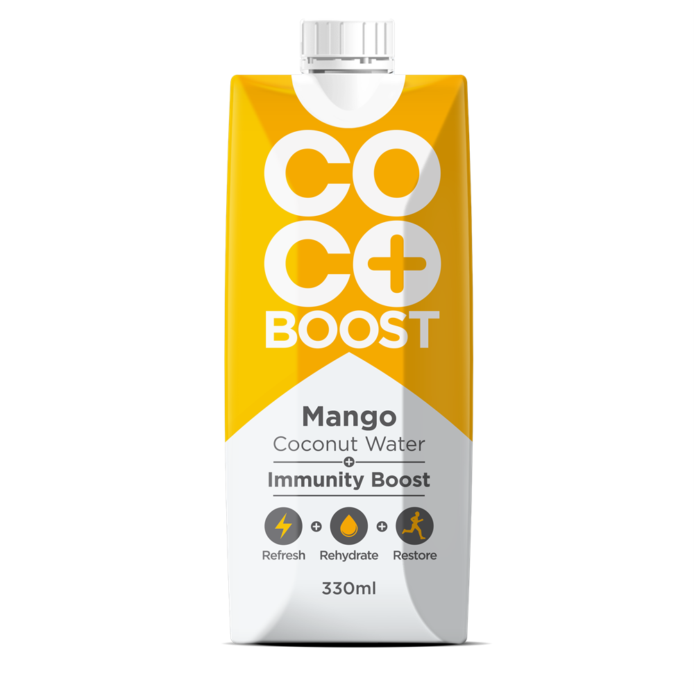 DRINK MANGO IMMUNITY BOOST (12 X 330ML) # COCOMANGO330 COCOBOOST ...
