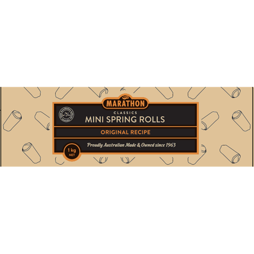 SPRING ROLL MINI 20S(6) MARATHON 20S(6) MARATHON - Superior Foods