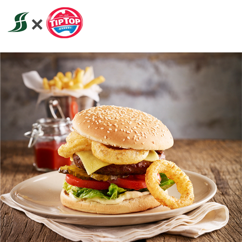 BREAD BUN HAMBURGER 5" PLAIN BOX (72 X 95GM) #9772 SPEEDIBAKE PLAIN BOX ...
