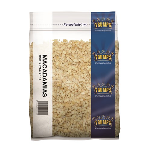 DICED MACADAMIA 1KG (10) # VMA61C TRUMPS - Superior Foods - Superior Foods