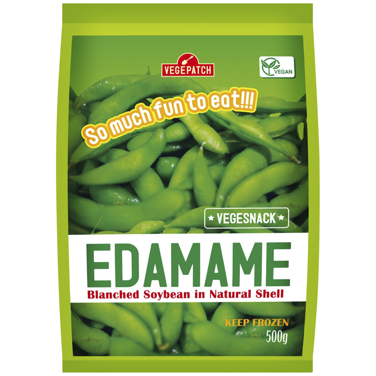 EDAMAME VEGEPATCH 500GM(6) # FEDA503 ASIAN FROZEN FOOD - Superior Foods ...