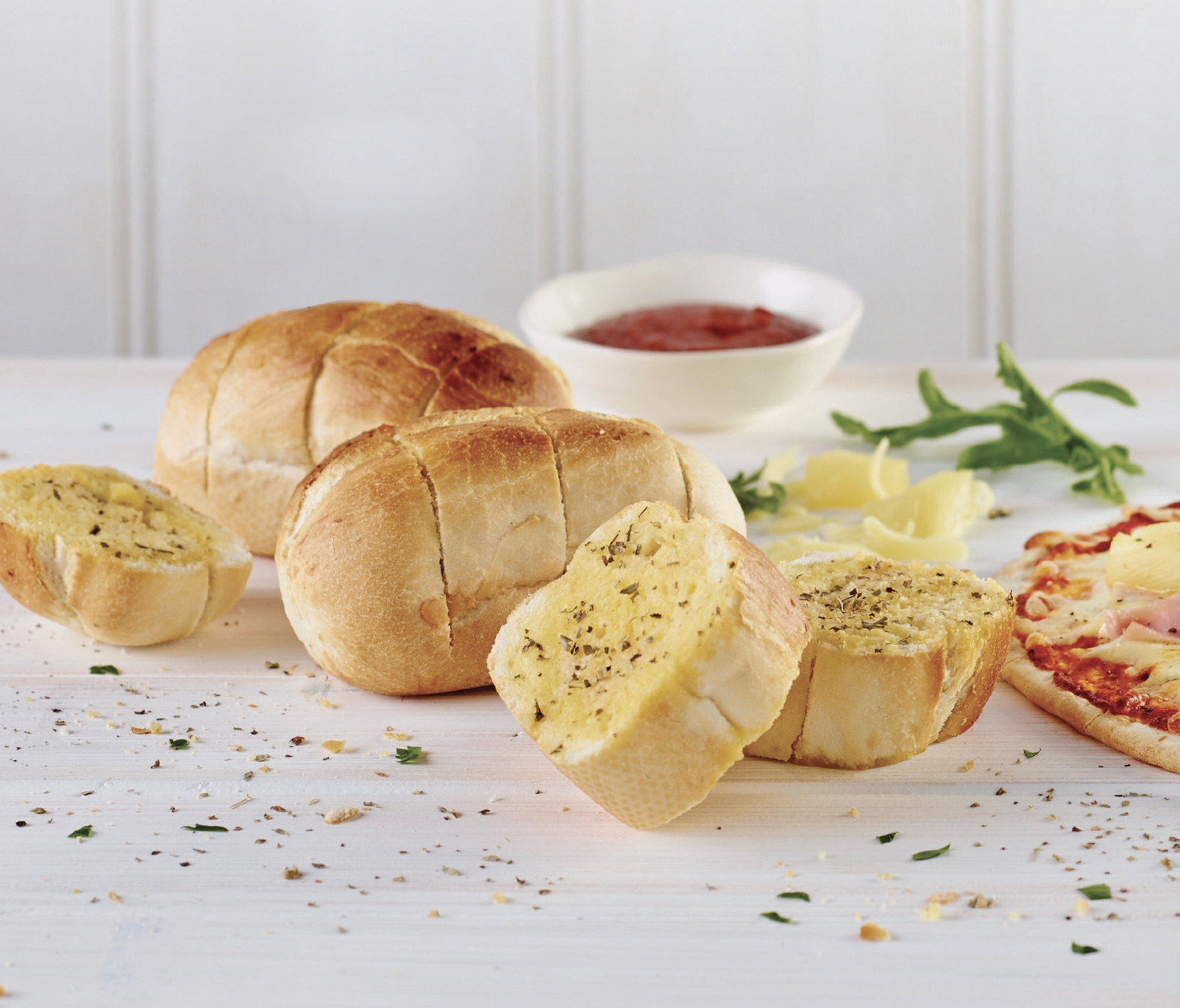 BREAD GARLIC 4.5" FOIL WRAPPED SINGLE (60 X 85GM) # 5645 AUST GARLIC ...