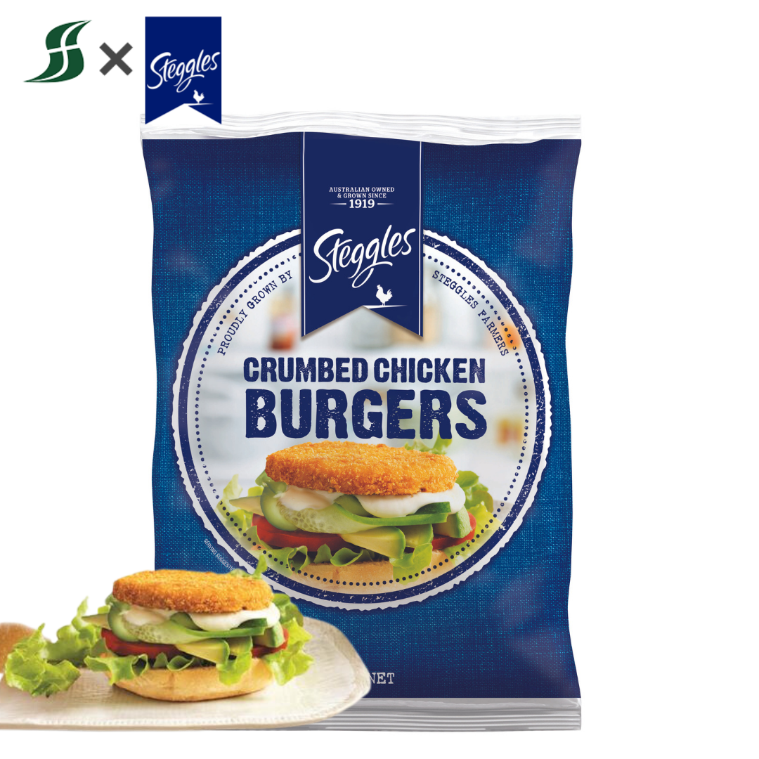 BURGER CHICKEN CRUMBED (60 X 95GM) BAIADA (60 X 95GM) BAIADA - Superior ...