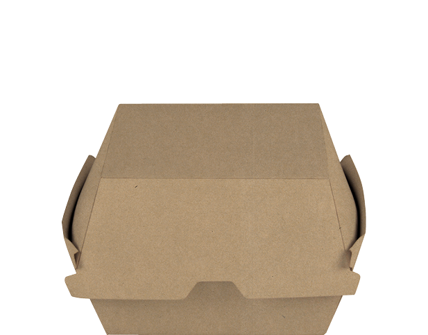 CONTAINER CLAM BURGER CARDBOARD WHITE 400S #CA-BC-W CARDBOARD WHITE ...