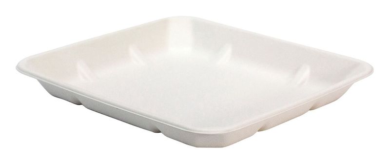 CONTAINER FOOD TRAY NATURAL FIBRE WHITE 8 X 7 125S #EC-TY025 - Superior ...