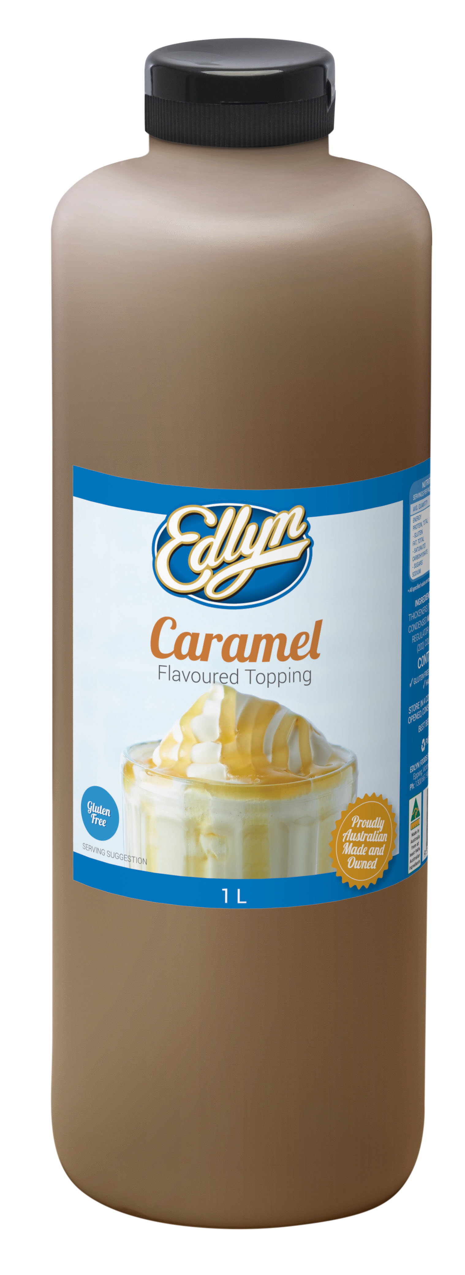 TOPPING CARAMEL 1LT(6) # I02686 EDLYN - Superior Foods - Superior Foods