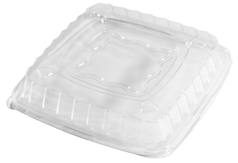 CONTAINER LID 1642OZ SQUARE CLEAR 25 (20) # EC-BL020 ENVIROCHOICE ...