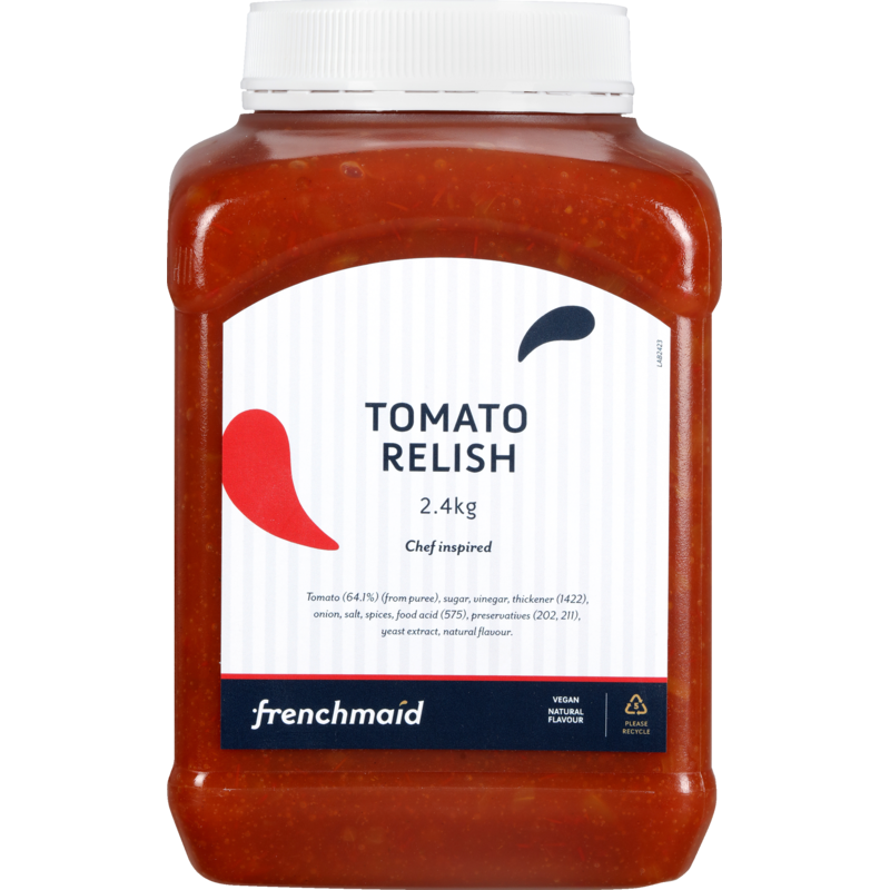 RELISH TOMATO 2.4KG(6) FRENCH MAID 2.4KG(6) FRENCH MAID - Superior Foods