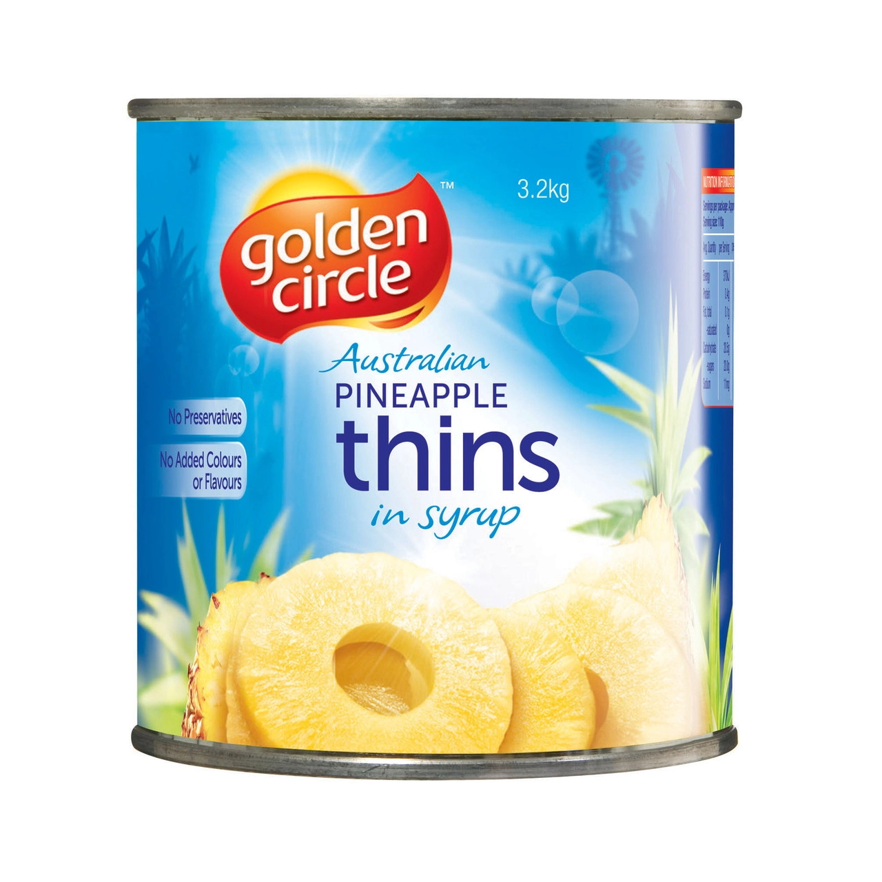 PINEAPPLE THINS A10(3) GOLDEN CIRCLE A10(3) GOLDEN CIRCLE - Superior Foods