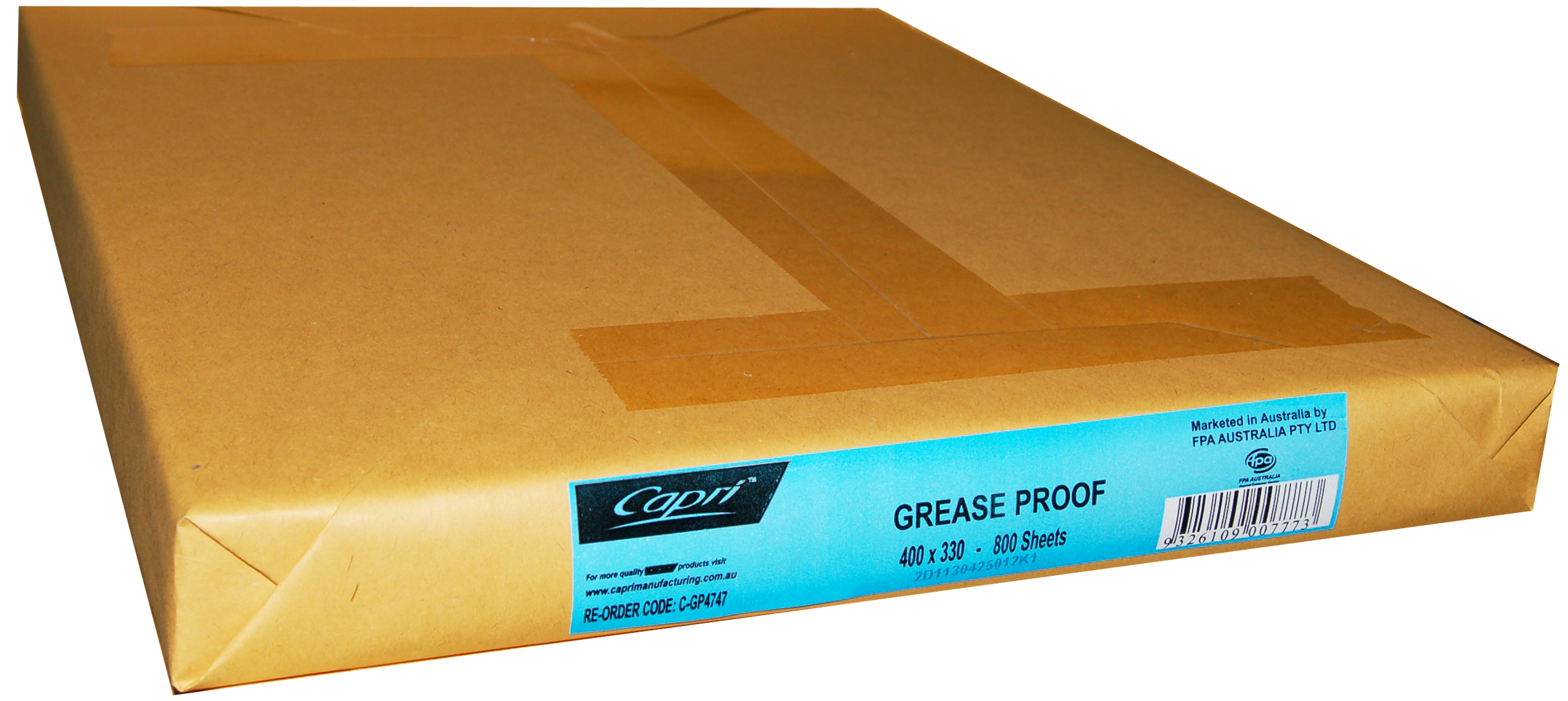 PAPER GREASEPROOF SHEET 1/2 (400 X 330MM) (400 X 330MM) - Superior Foods