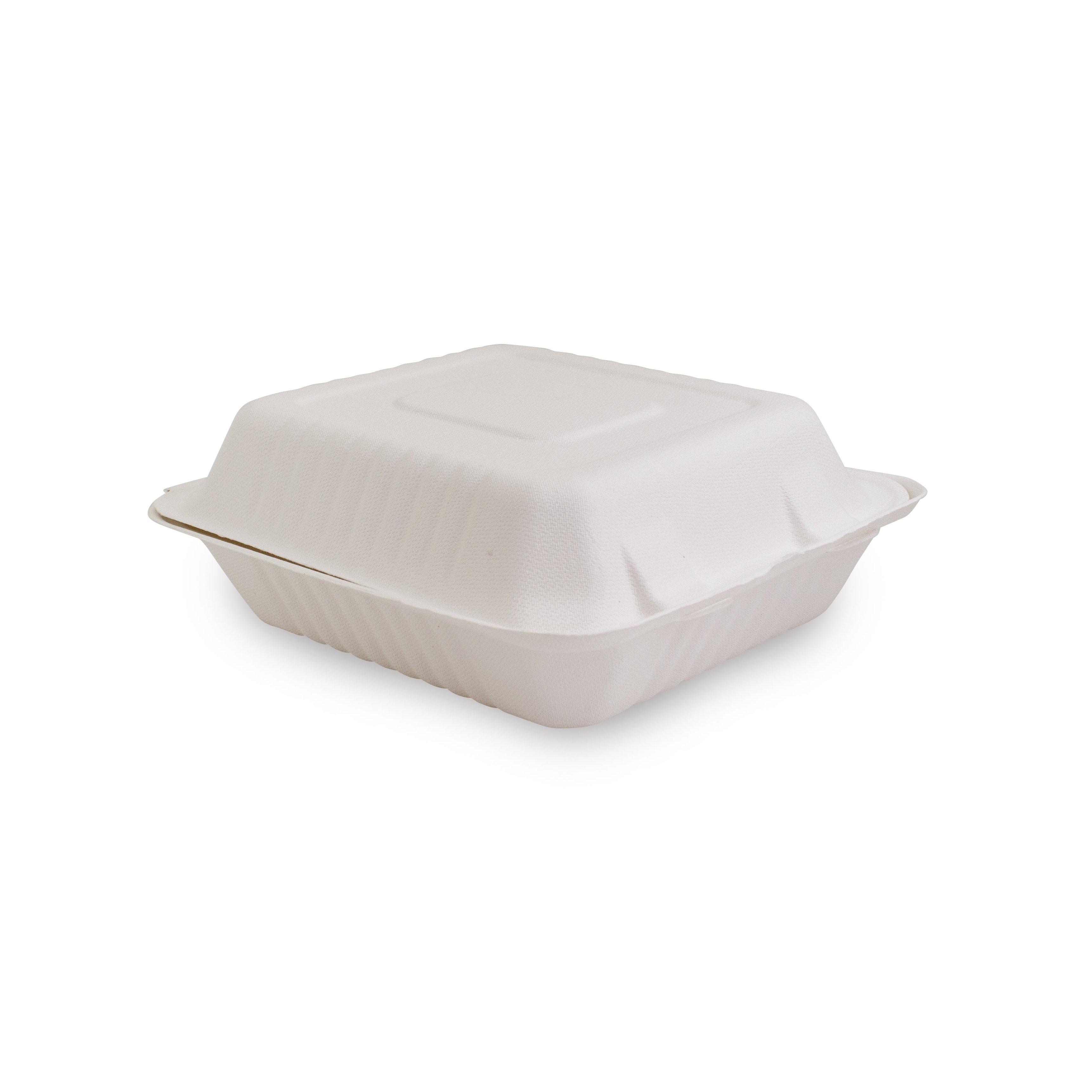 CONTAINER SMALL DINNER BOX 8 X 8" SUGARCANE 200S # SCC17 HUHTAMAKI ...