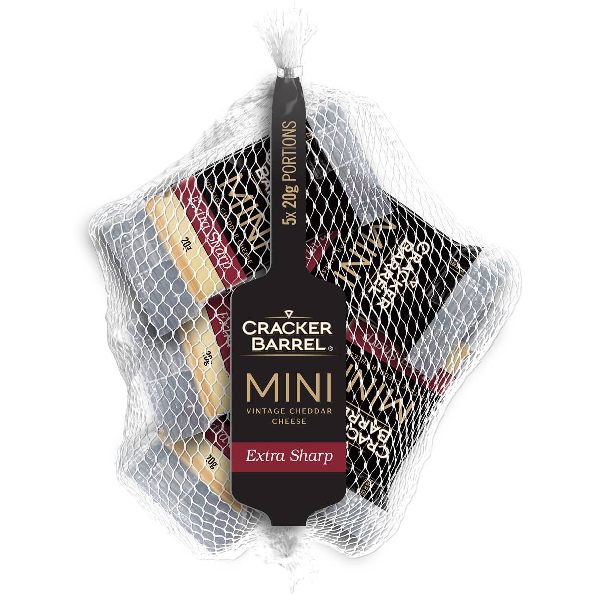 CHEESE P/C CRACKER BARREL (100 X 20GM) DAIRY FARMERS (100 X 20GM) DAIRY ...