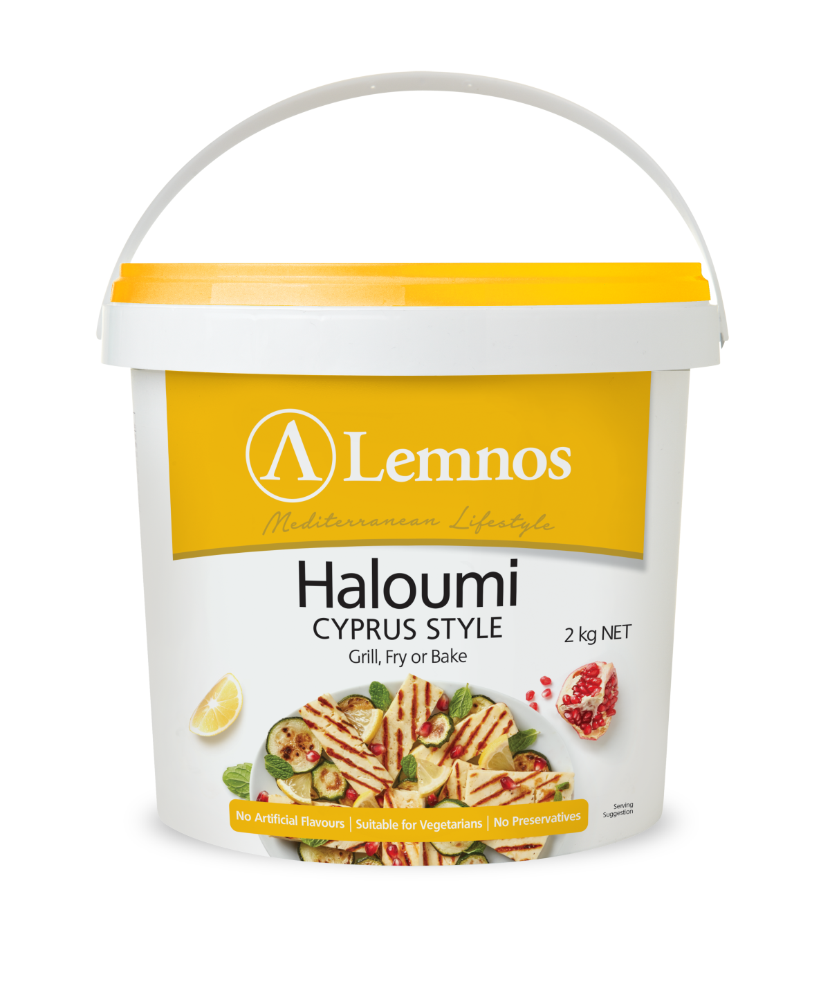 CHEESE HALOUMI 2KG(3) LEMNOS 2KG(3) LEMNOS - Superior Foods