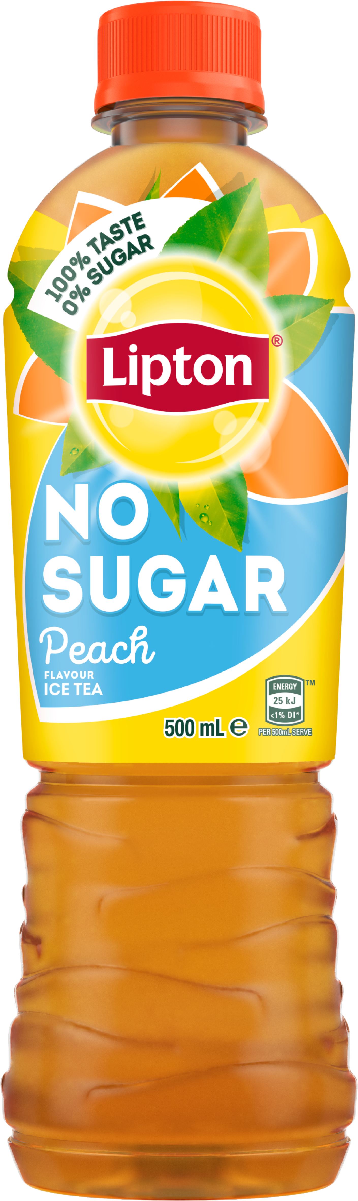 DRINK TEA ICED PEACH NO SUGAR (12 X 500ML) # 10007275 LIPTON - Superior ...