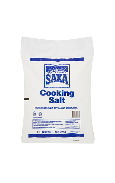 SALT COOKING 10KG SAXA 10KG SAXA - Superior Foods