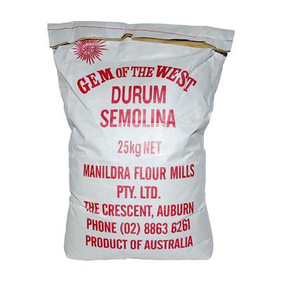 SEMOLINA DURUM 25KG 25KG - Superior Foods