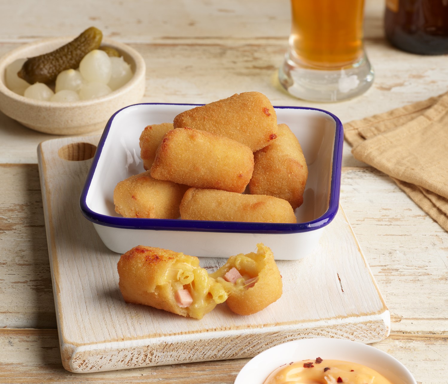 BITES BACON MAC & CHEESE (4 X 1KG) # 1000011285 MCCAIN PICKERS ...