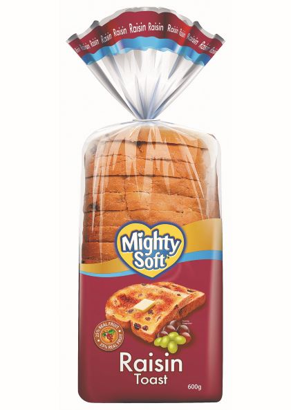 BREAD LOAF FRUIT RAISIN FROZEN 600GM(12) #152062 MIGHTY SOFT - Superior ...