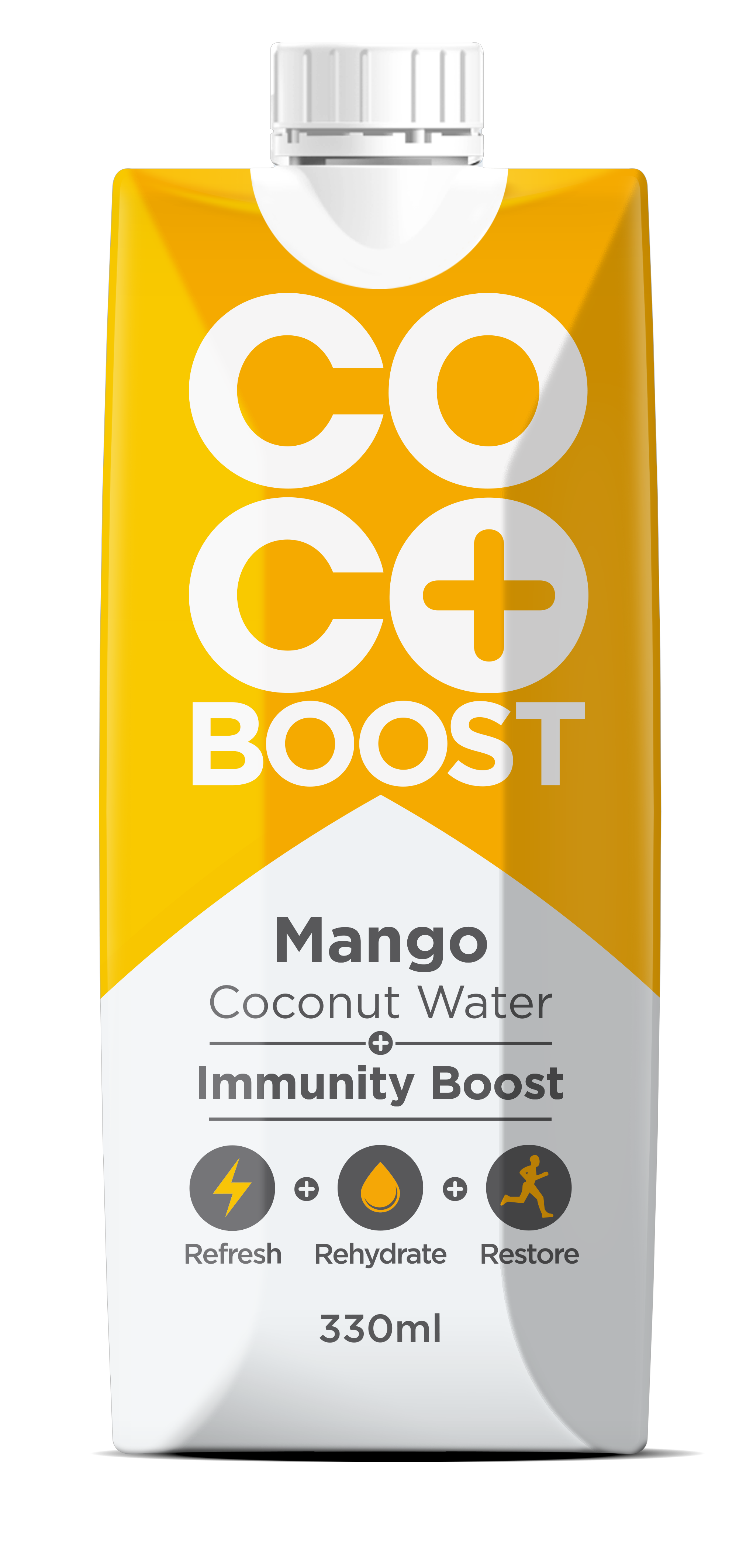 DRINK MANGO IMMUNITY BOOST (12 X 330ML) # COCOMANGO330 COCOBOOST ...