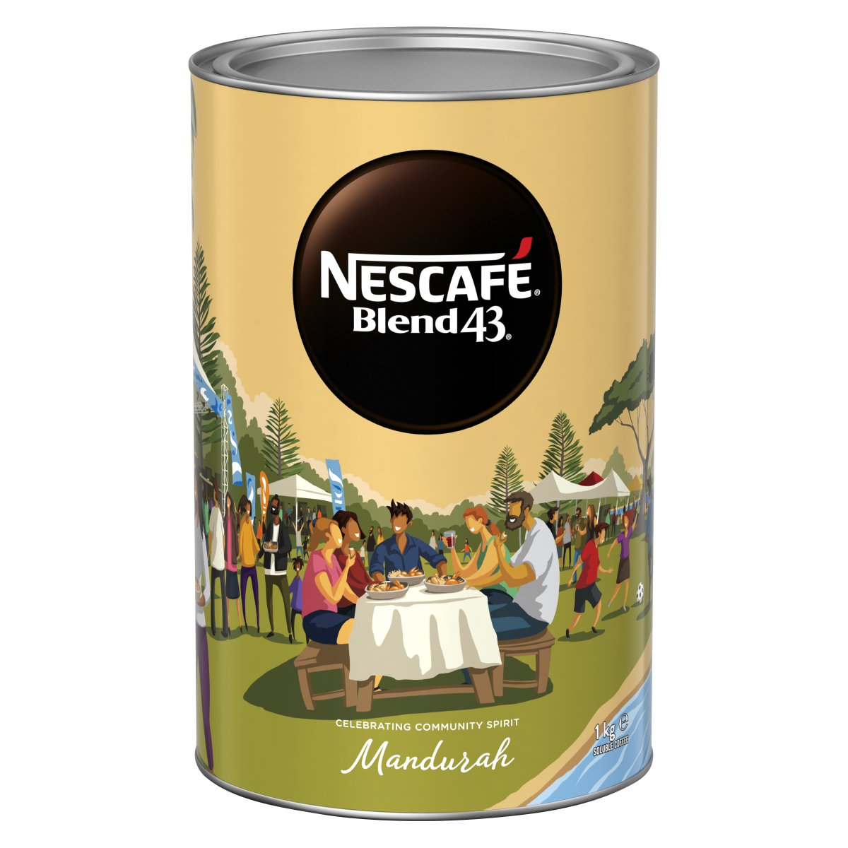 COFFEE BLEND 43 1KG(6) NESCAFE 1KG(6) NESCAFE - Superior Foods