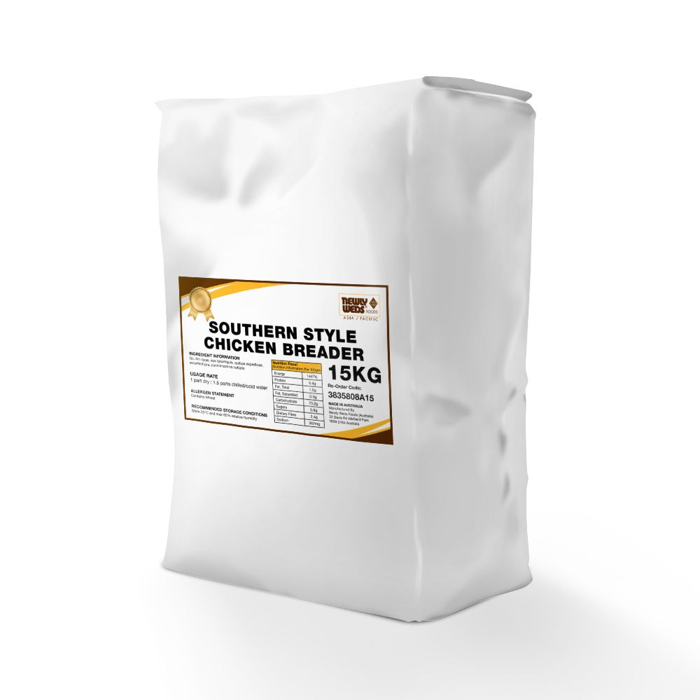 BREADER SOUTHERN STYLE 15KG # 3835808A15 NEWLY WEDS - Superior Foods ...