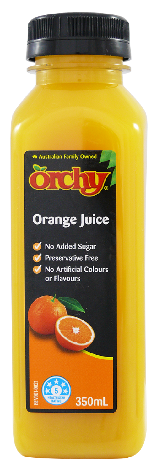 JUICE ORANGE NAS LONG LIFE (10 X 350ML) #OROLSAH3 ORCHY LONG LIFE (10 X ...