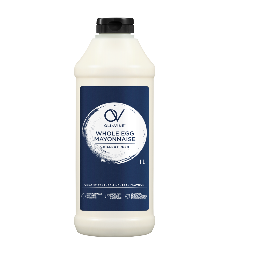 MAYONNAISE WHOLE EGG 1LT(8) # 180699 OLI & VINE - Superior Foods ...
