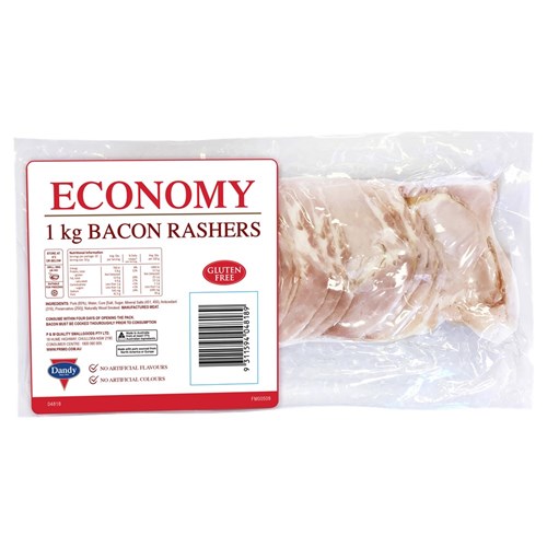 BACON ECONOMY FROZEN (10 X 2KG) 20KG #92822 PRIMO - Superior Foods ...