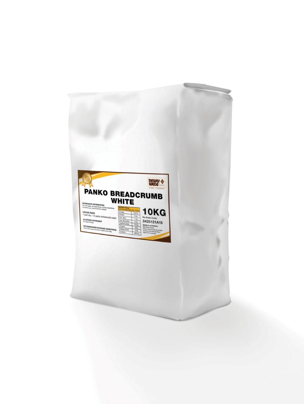 BREADCRUMBS JAPANESE COARSE PANKO WHITE 10KG PANKO WHITE 10KG ...