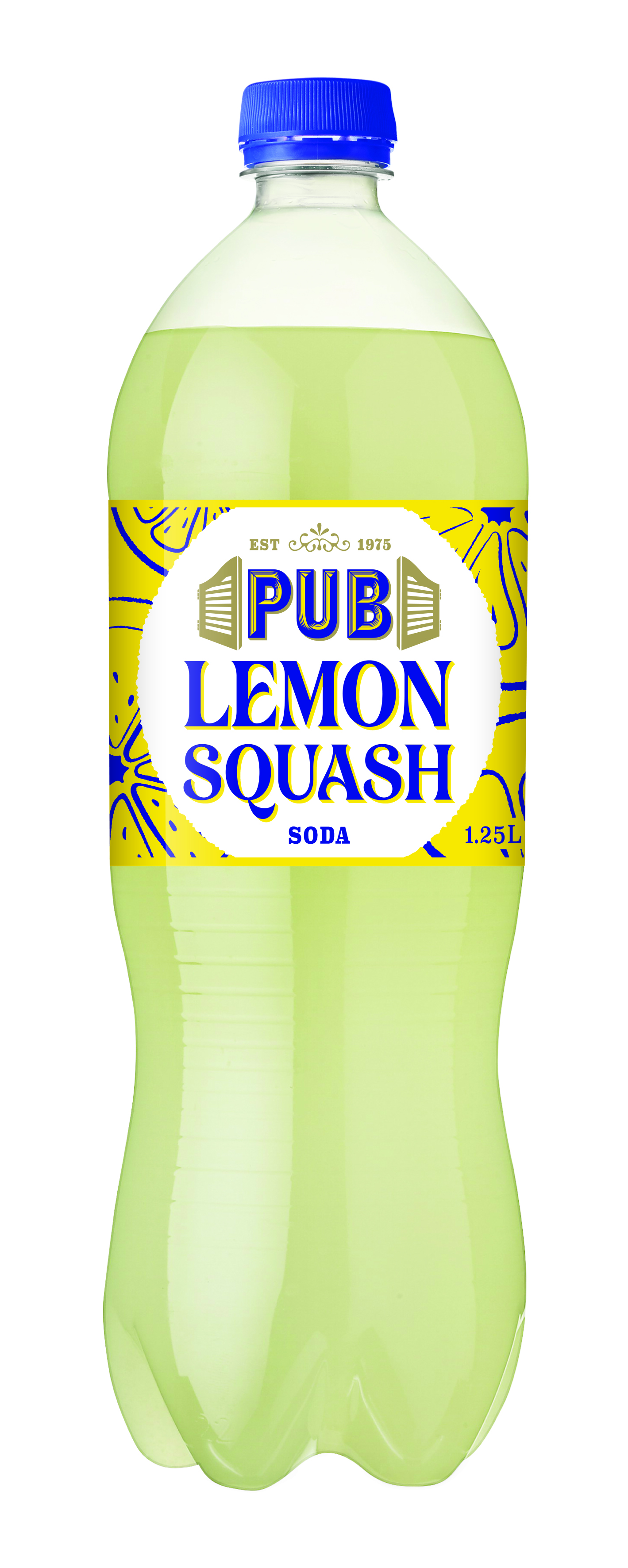 DRINK LEMON SODA SQUASH 1.25LT(12) #247631 PUB SQUASH 1.25LT(12 ...