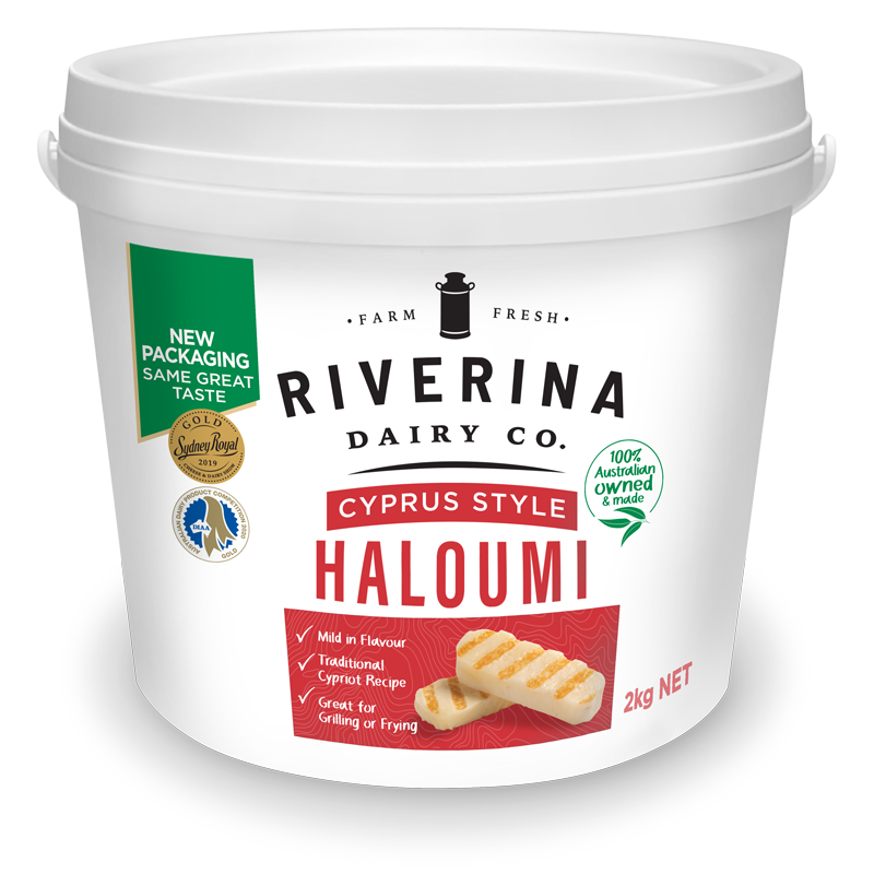 CHEESE HALOUMI 2KG(3) RIVERINA 2KG(3) RIVERINA - Superior Foods