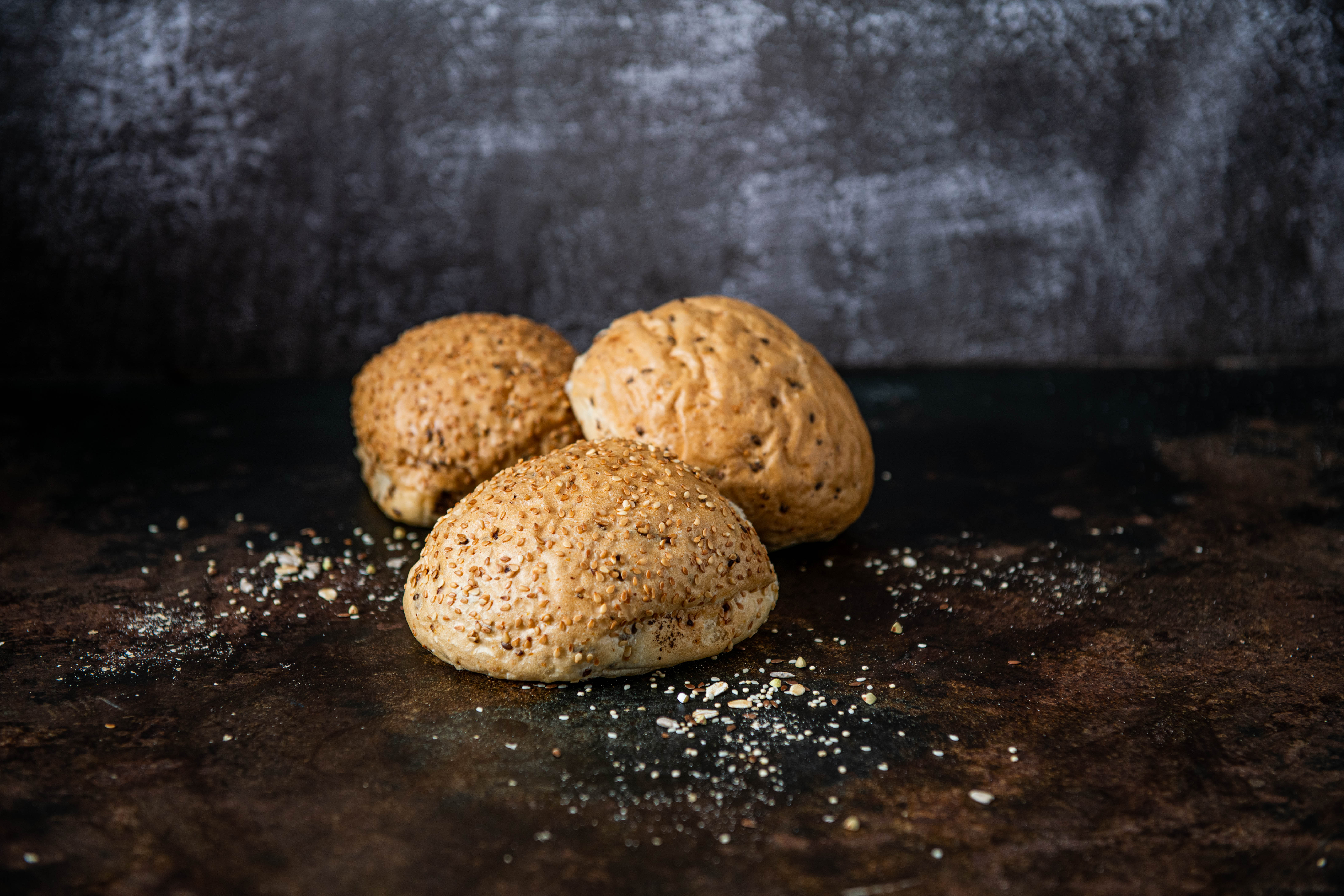 BREAD MULTI GRAIN ROUND ROLLS (DOUGH RTP 160 X 80GM) # 3196 SUPRIMA ...