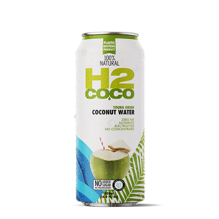 COCONUT WATER PURE CAN (12 X 500ML) # 97911 H2COCO - Superior Foods ...