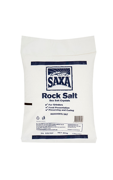SALT ROCK 10KG #121702 SAXA 10KG #121702 SAXA - Superior Foods
