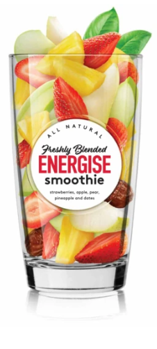 SERIOUS SMOOTHIE ENERGISE (12 X 180GM) #8003 SERIOUSLY HEALTHY (12 X ...
