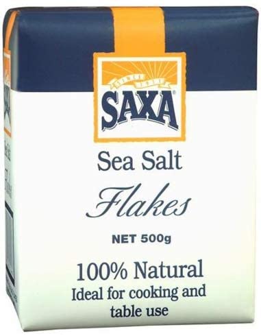 SALT SEA FLAKES 500GM(6) SAXA 500GM(6) SAXA - Superior Foods