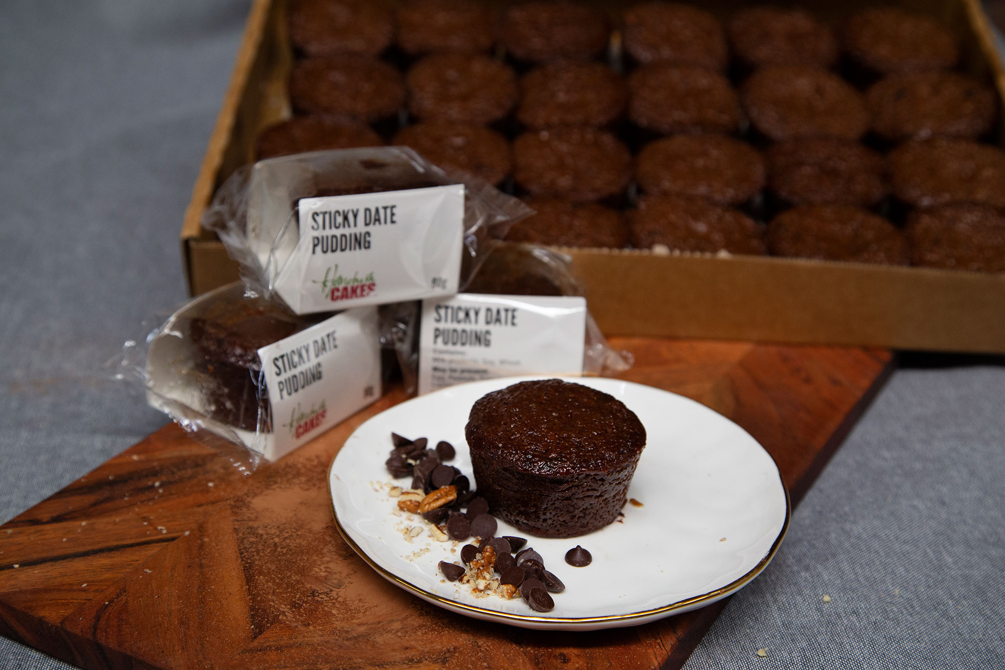 PUDDING STICKY DATE 24S 2.1KG(4) HOMEBUSH CAKES 24S 2.1KG(4) HOMEBUSH ...