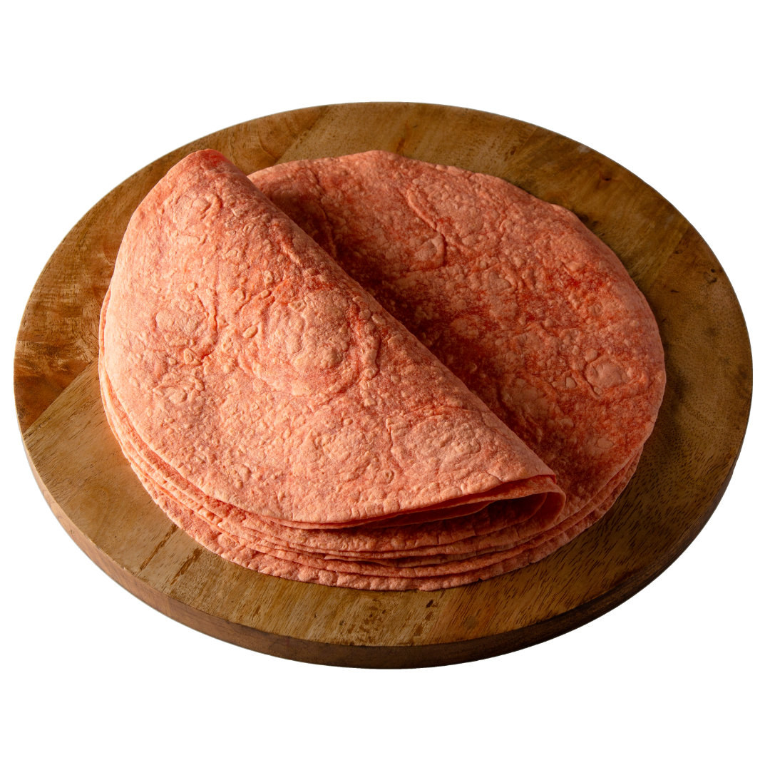 WRAP TORTILLA 12" TOMATO FLAV (6 X 12S) 72S TRUE FOODS - - Superior Foods