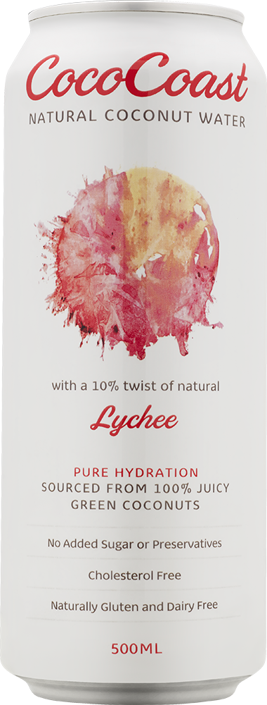 WATER COCONUT LYCHEE CAN (24X500ML) # CCC500L COCO COAST - Superior ...