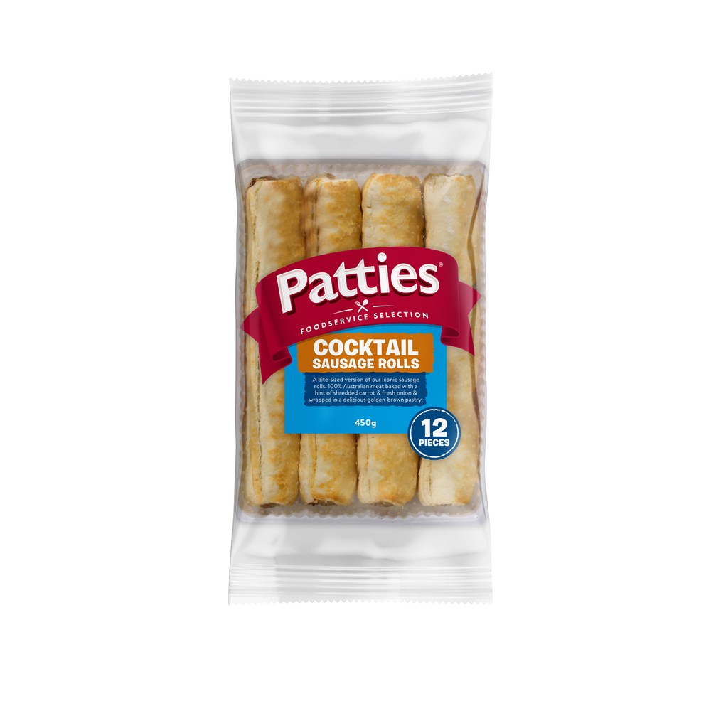 SAUSAGE ROLL COCKTAIL 72S PATTIES 72S PATTIES - Superior Foods