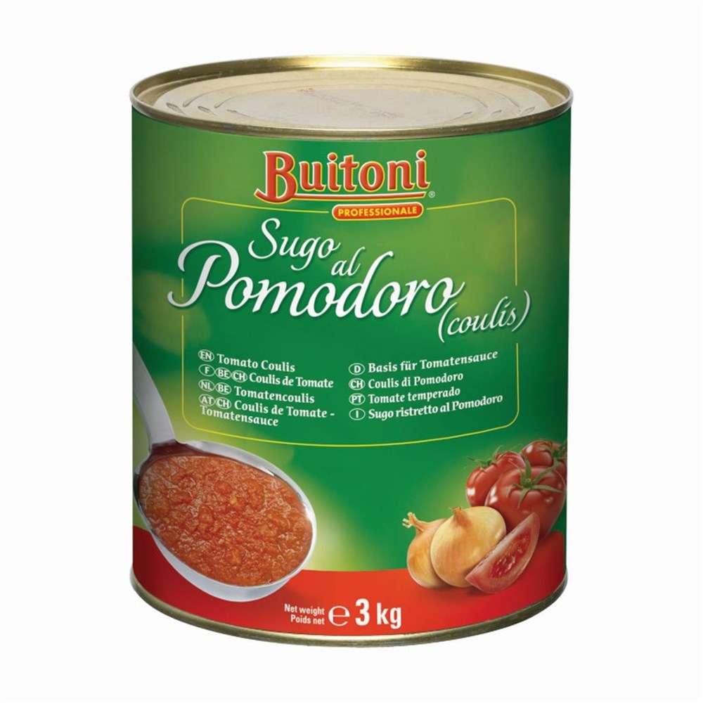 SAUCE TOMATO COULIS 3KG(6) BUITONI 3KG(6) BUITONI - Superior Foods
