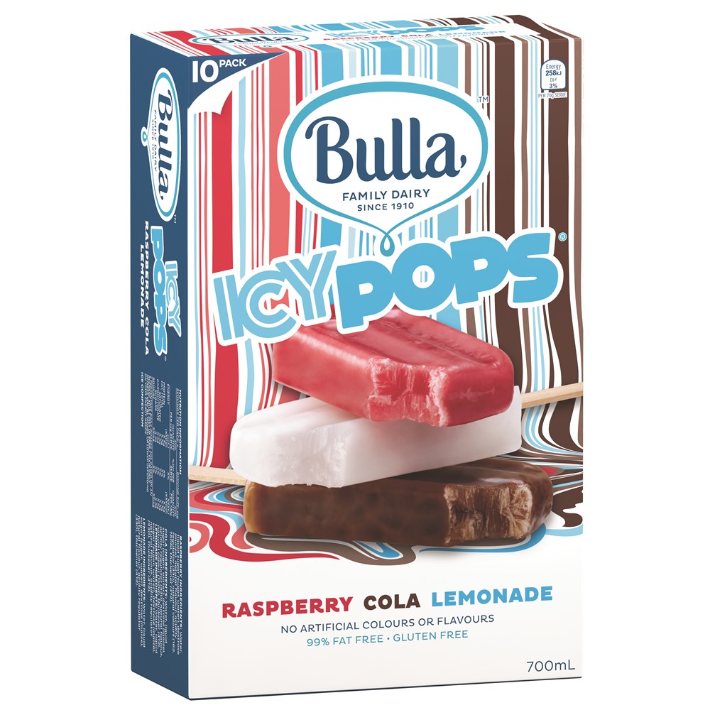 ICY POLES VARIETY PACK (5 X 10S) BULLA (5 X 10S) BULLA - Superior Foods