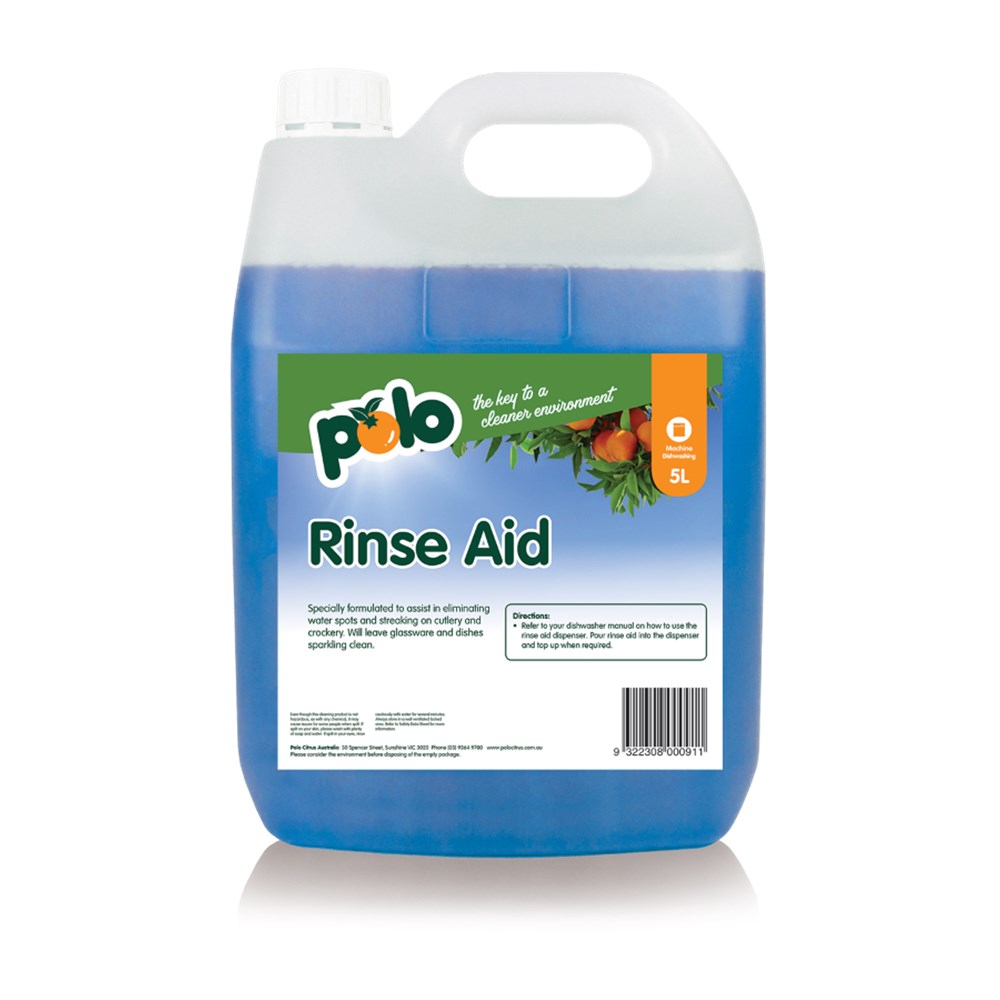 CLEANER RINSE AID 5LT(4) #3006005 POLO CITRUS - Superior Foods ...