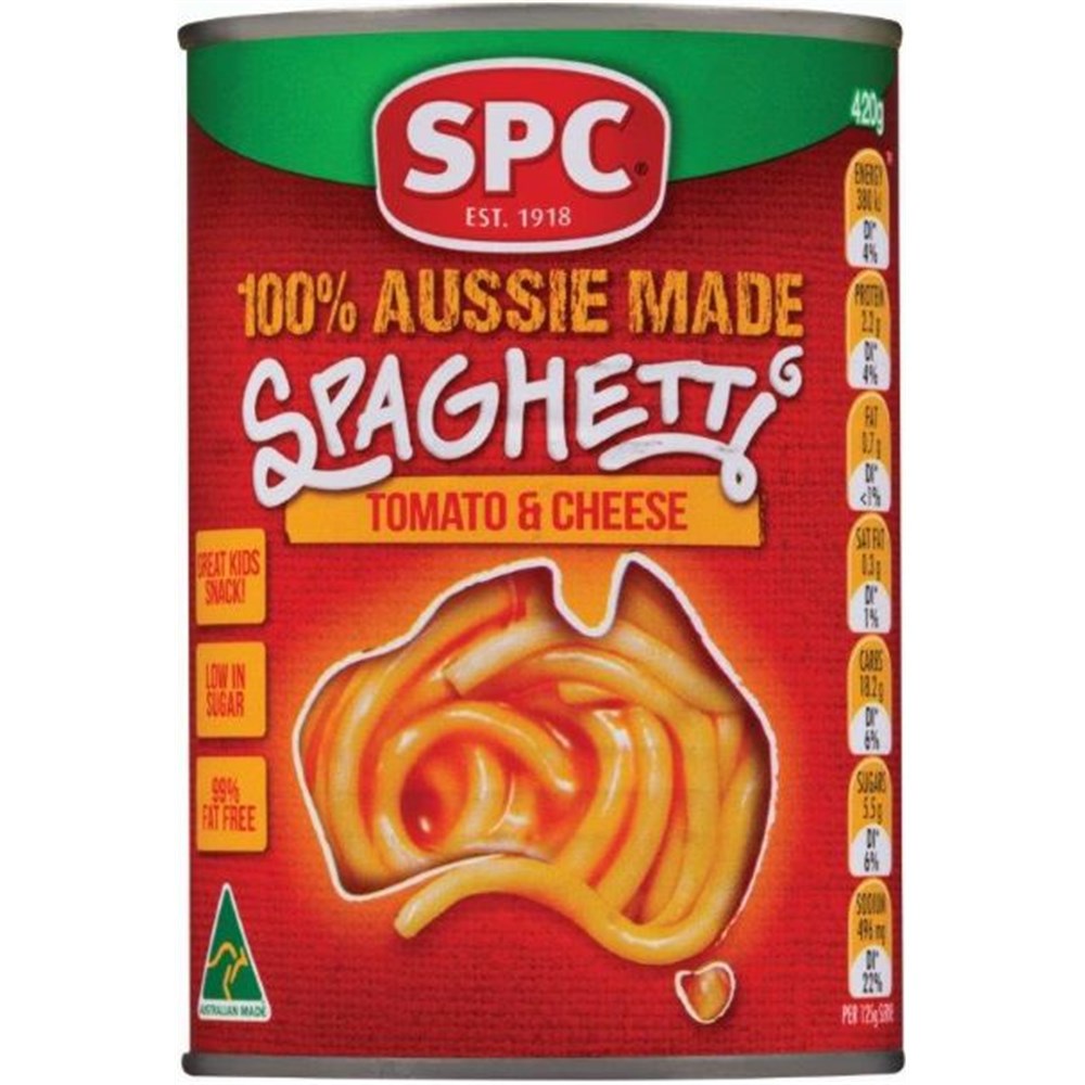 SPAGHETTI WITH CHEESE 425GM(24) SPC 425GM(24) SPC - Superior Foods